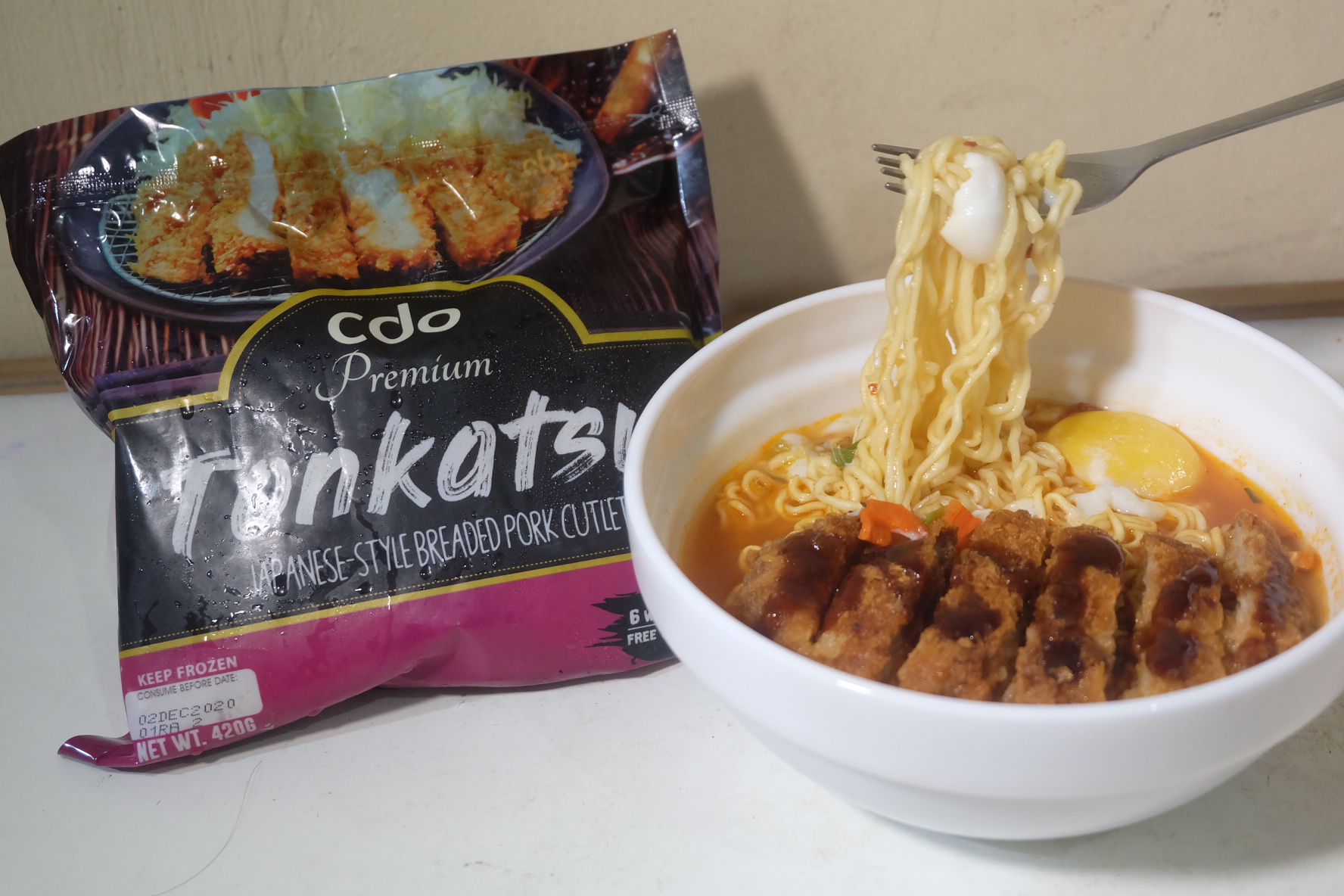 Ramyeon with CDO Premium Tonkatsu,Why not! – WanderWoMom