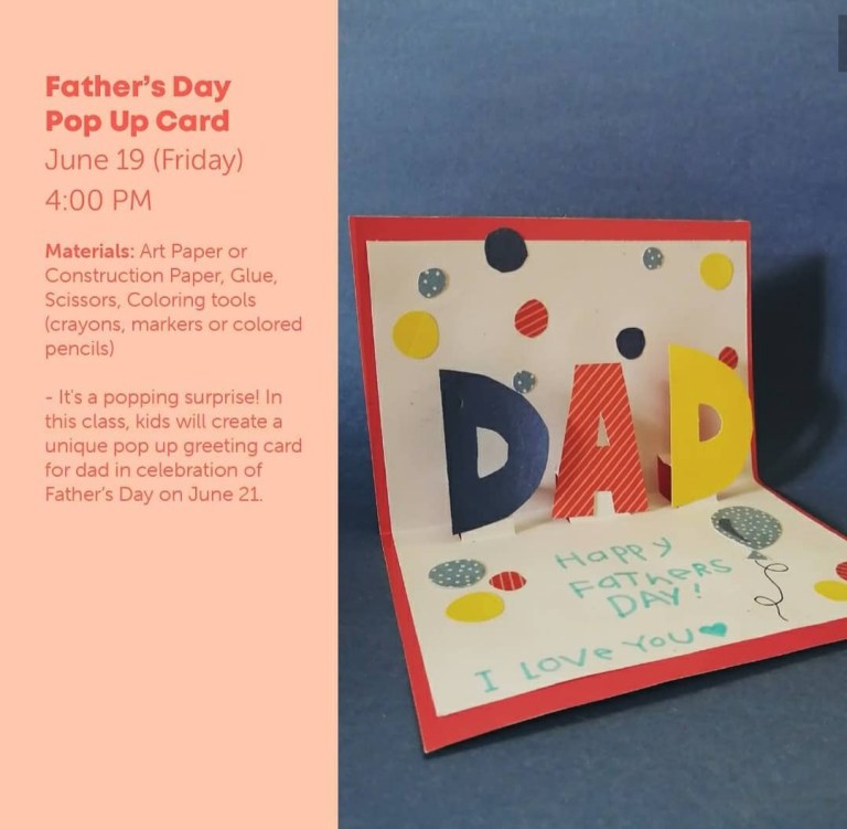 How to Make a Father’s Day Pop Up Card | Skill Skout Online Session ...