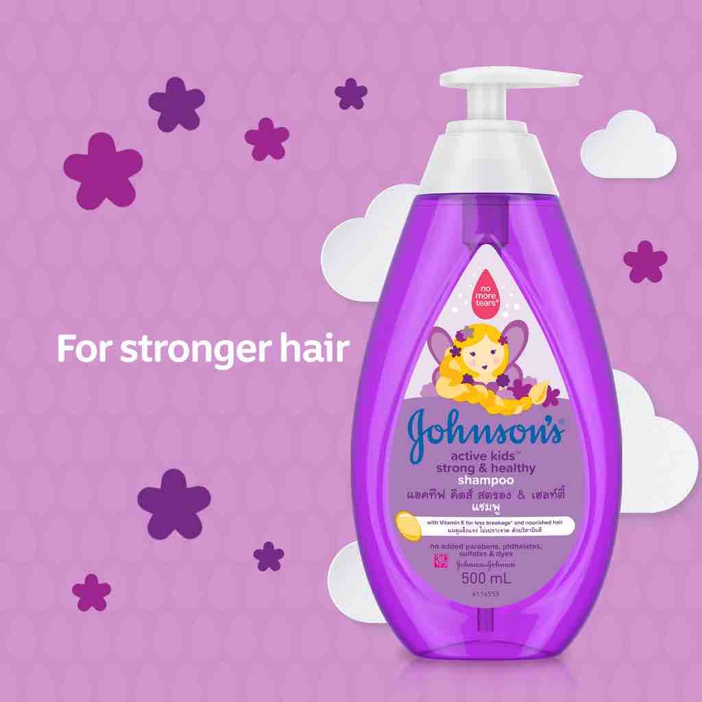 Avoid the damage and take extra care of your kids’ hair with Johnson’s ...