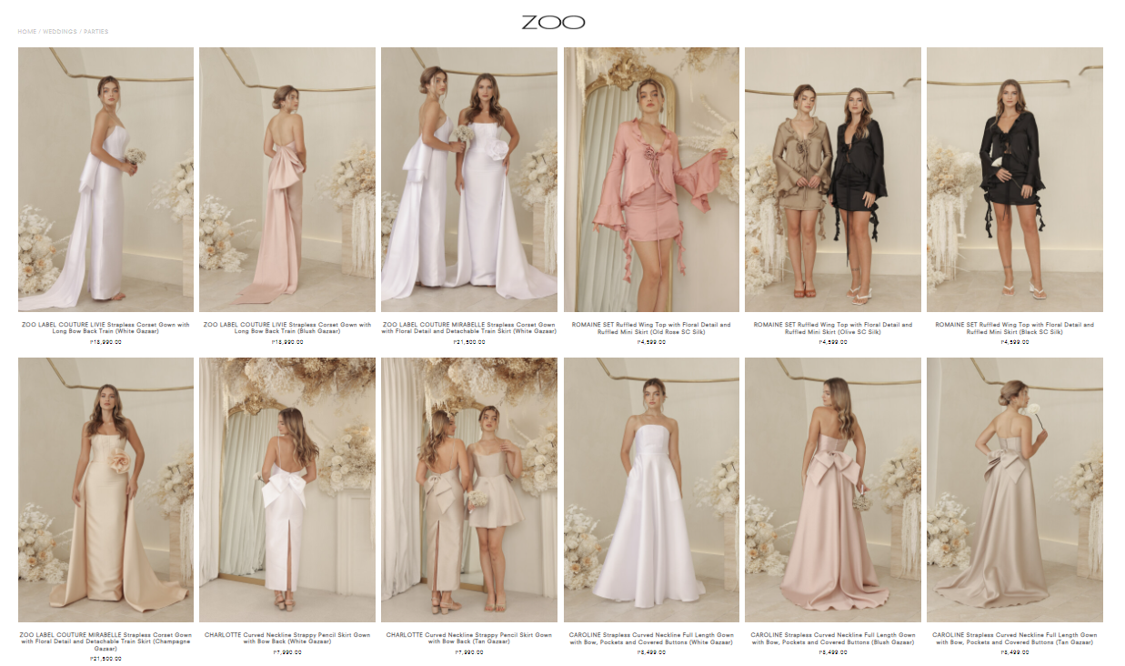 Bride’s Maid Dress: Zoo Label – WanderWoMom