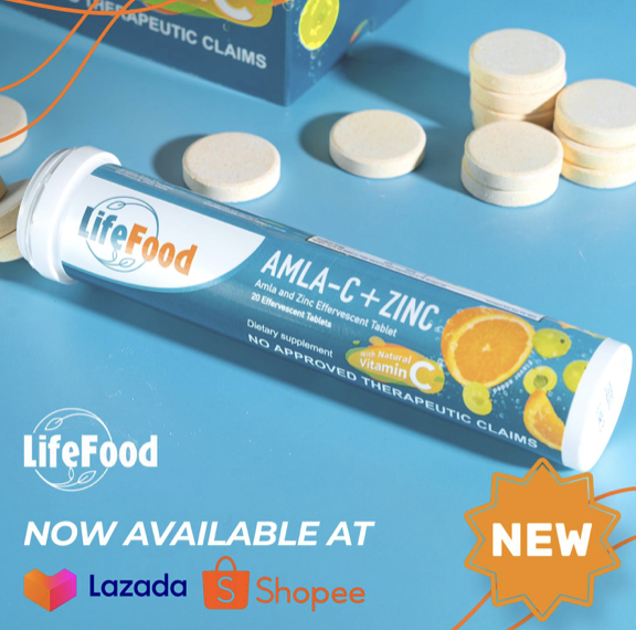 Help Boost Your Health with LifeFood Amla-C + Zinc: Natural Vitamins In ...