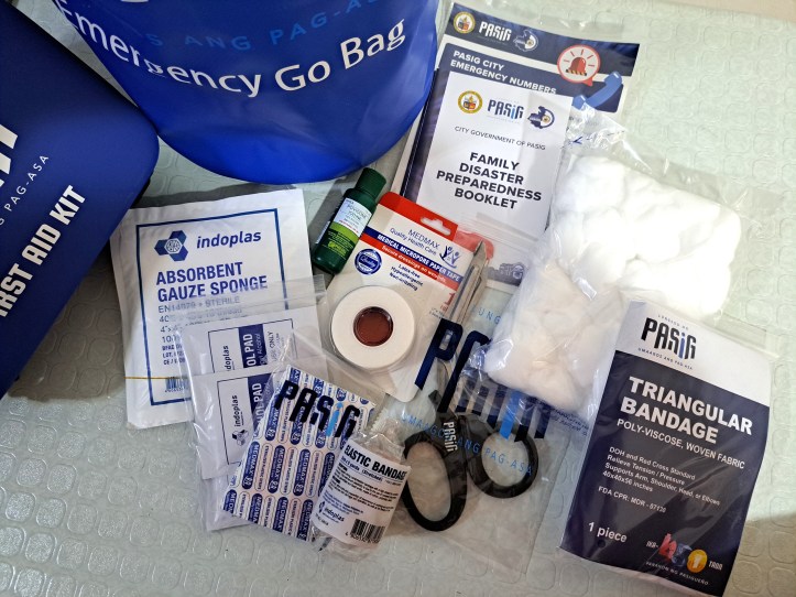 Pasig Ready: Every Family Receives an Emergency Go Bag! – WanderWoMom