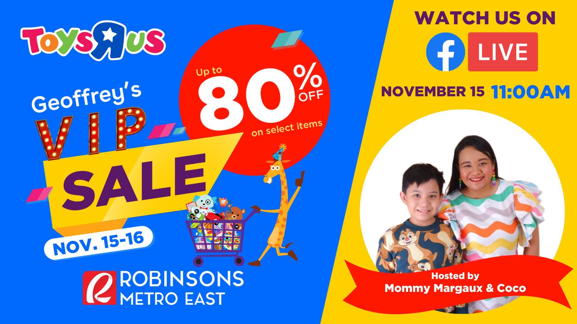 Conquering Fears and Snagging Deals: A Toys”R”Us Facebook Live with ...